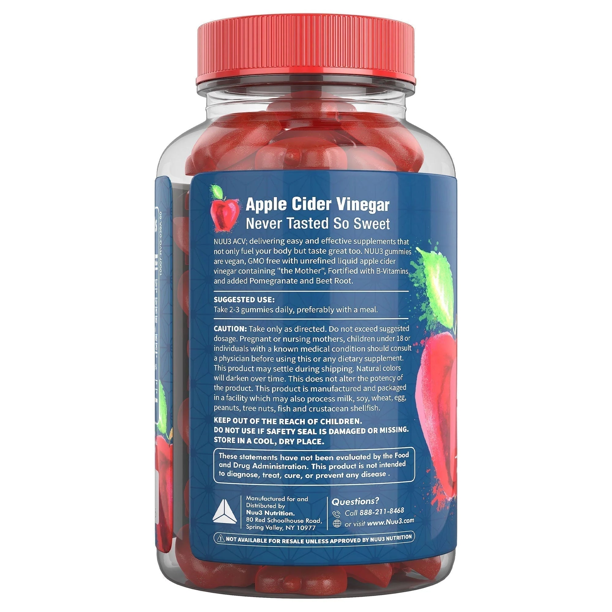 Apple Cider Vinegar Gummies – Nuu3